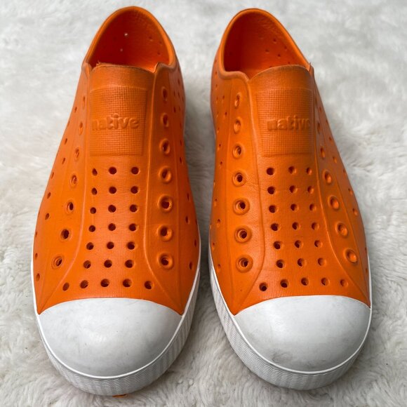 Native | Shoes | Native Kids Orange Jefferson Rubber Washable Slip On ...